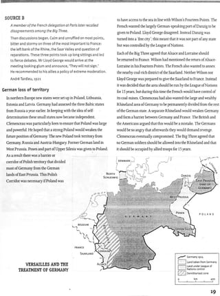 Week 5 - WWI and the Treaty of Versailles | PDF