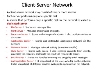 network of computer and computer application | PPTX
