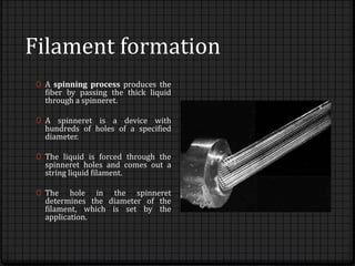 Types of Yarn and Spinning | PPTX