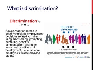 Week 5 workplace discrimination | PPT