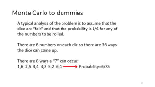 Monte Carlo and Markov Chain | PPT