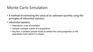 Monte Carlo and Markov Chain | PPT