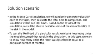 Monte Carlo and Markov Chain | PPT