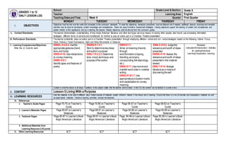English 9 Q1 Week 6 | DOCX
