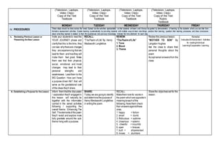 English 9 Q1 Week 6 | DOCX