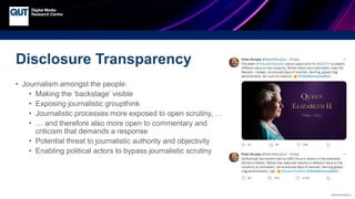 Gatewatching 6: Meet the Audience: How Journalists Adapt to Social ...