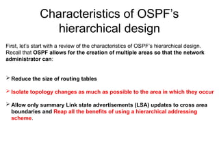 Learn OSPF(Open Short Path First) routing to day | PPT