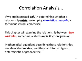 Simple Linear Regression and Correlation | PPTX