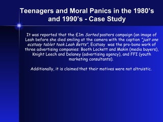 Teenagers in the 70s / 80s / 90s | PPT