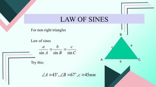 WEEK 6-9 OBLIQUE TRIANGLES, LAW OF SINE AND COSINE.pptx