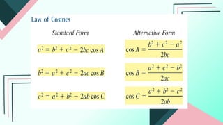 WEEK 6-9 OBLIQUE TRIANGLES, LAW OF SINE AND COSINE.pptx