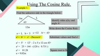 WEEK 6-9 OBLIQUE TRIANGLES, LAW OF SINE AND COSINE.pptx