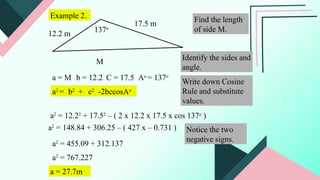 WEEK 6-9 OBLIQUE TRIANGLES, LAW OF SINE AND COSINE.pptx
