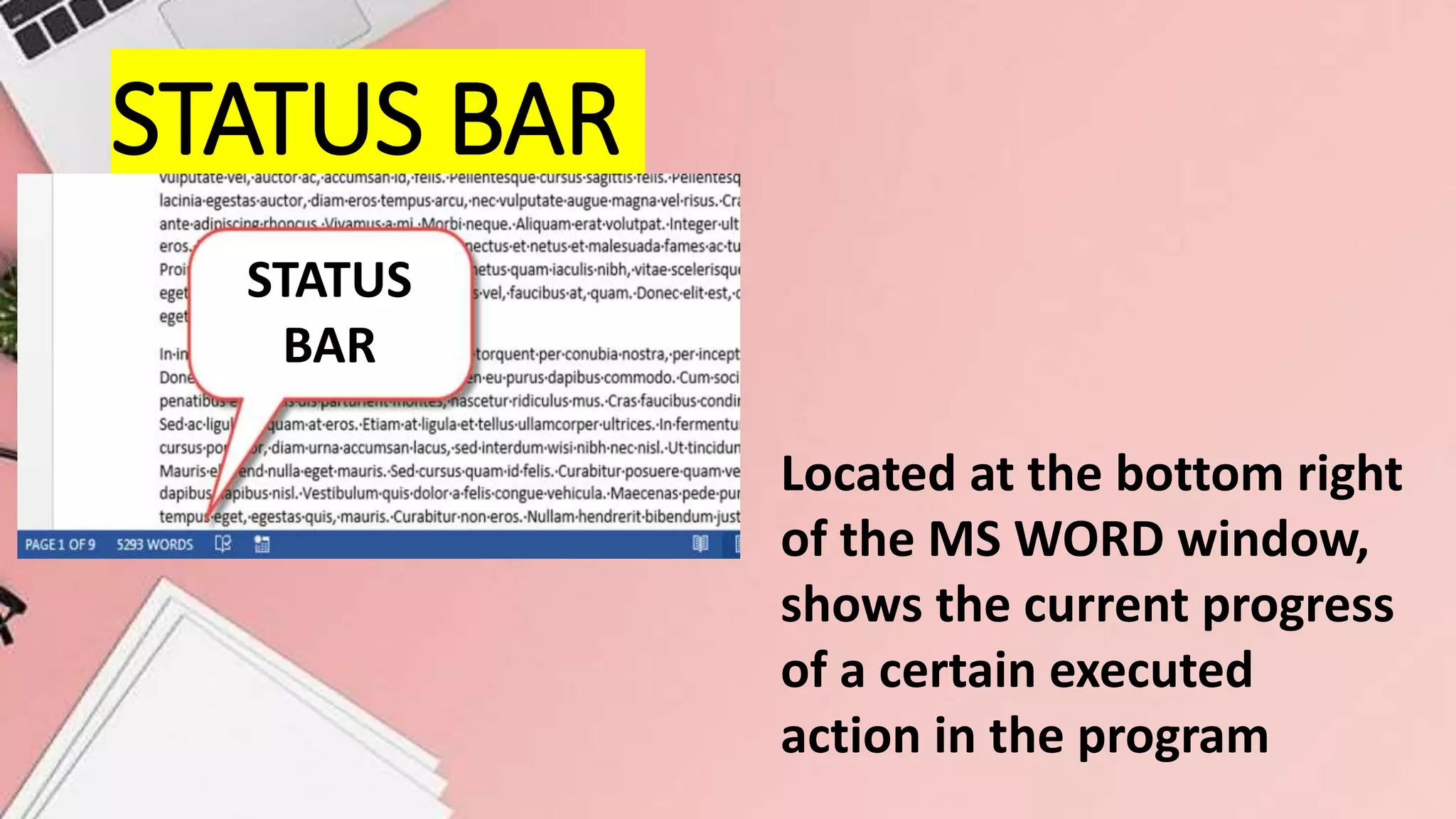 GETTING STARTED WITH MS WORD | PPTX
