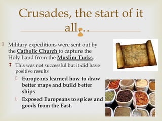 Week 6 day 4-unit 2- guided notes-exploration maps | PPT