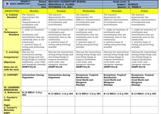 WEEK 6 - Daily Lesson Log -SCIENCE6.docx