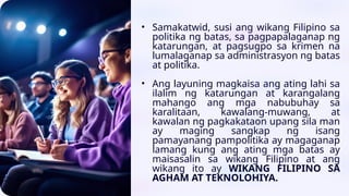 WEEK 6 - FIL 123.pptx WIKANG FILIPINO SA HUMANIDADES | PPTX