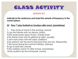 WEEK 6- FREQUENCY ADVERBS PYRAMID present simple | PPT