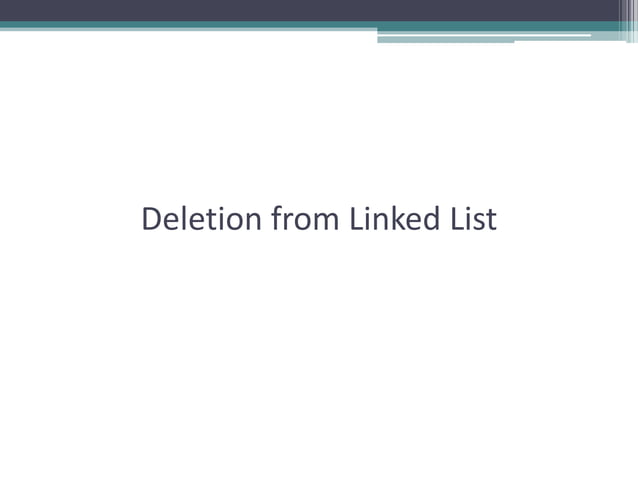 Linked List - Insertion & Deletion | PPTX | Programming Languages | Computing