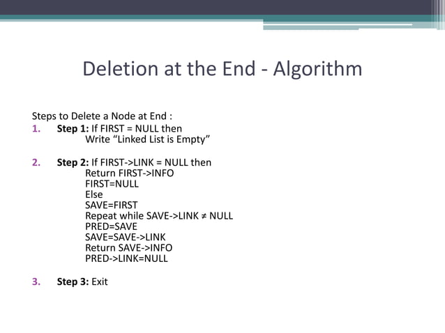 Linked List - Insertion & Deletion | PPTX | Programming Languages | Computing