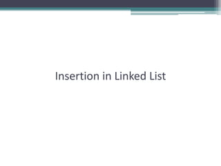 Linked List - Insertion & Deletion | PPTX | Programming Languages | Computing