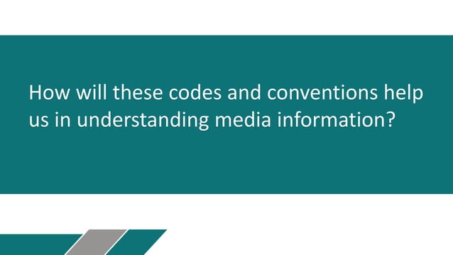 Week 6 - Media Codes Conventions and Languages.pptx