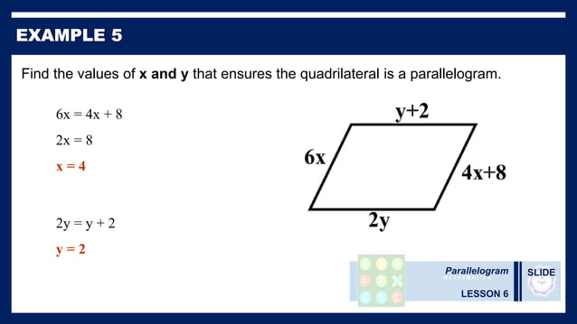 Week 6 parallelogram | PPTX