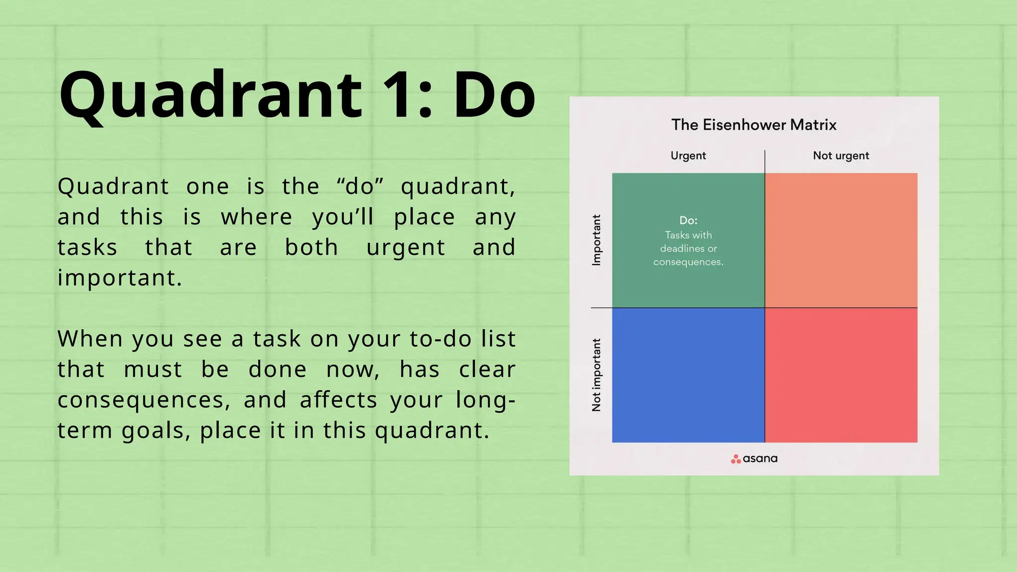 The Eisenhower Matrix (Tutorial) Slides.pptx | Homework and Study ...