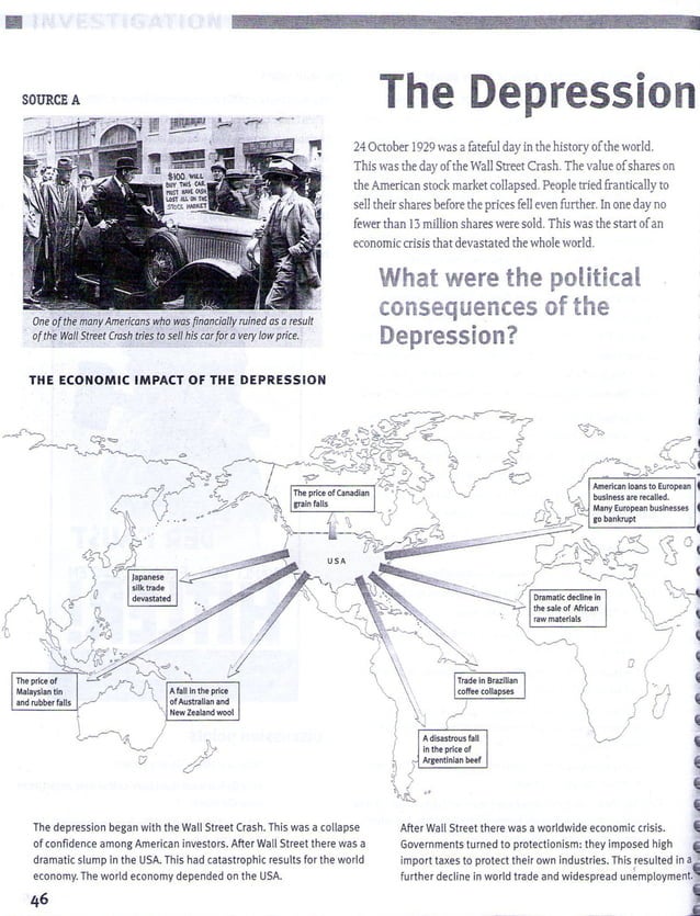 Week 6 - The Impact of the Great Depression | PDF