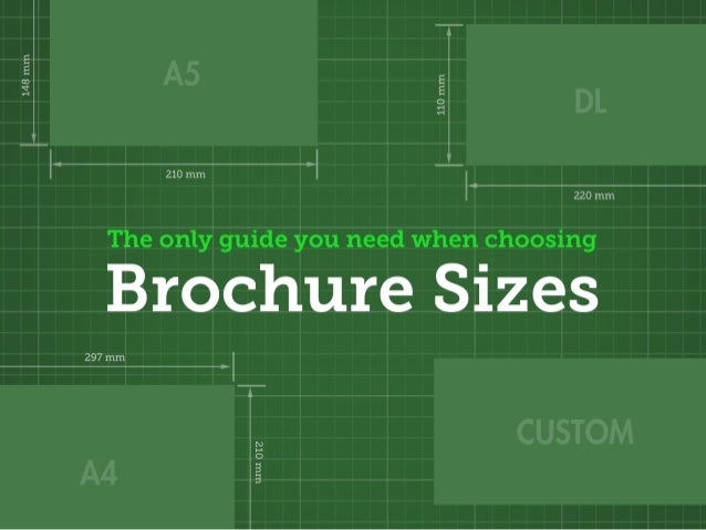 The Only Guide You Need When Choosing Brochure Sizes