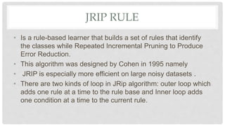 weka data mining | PPTX