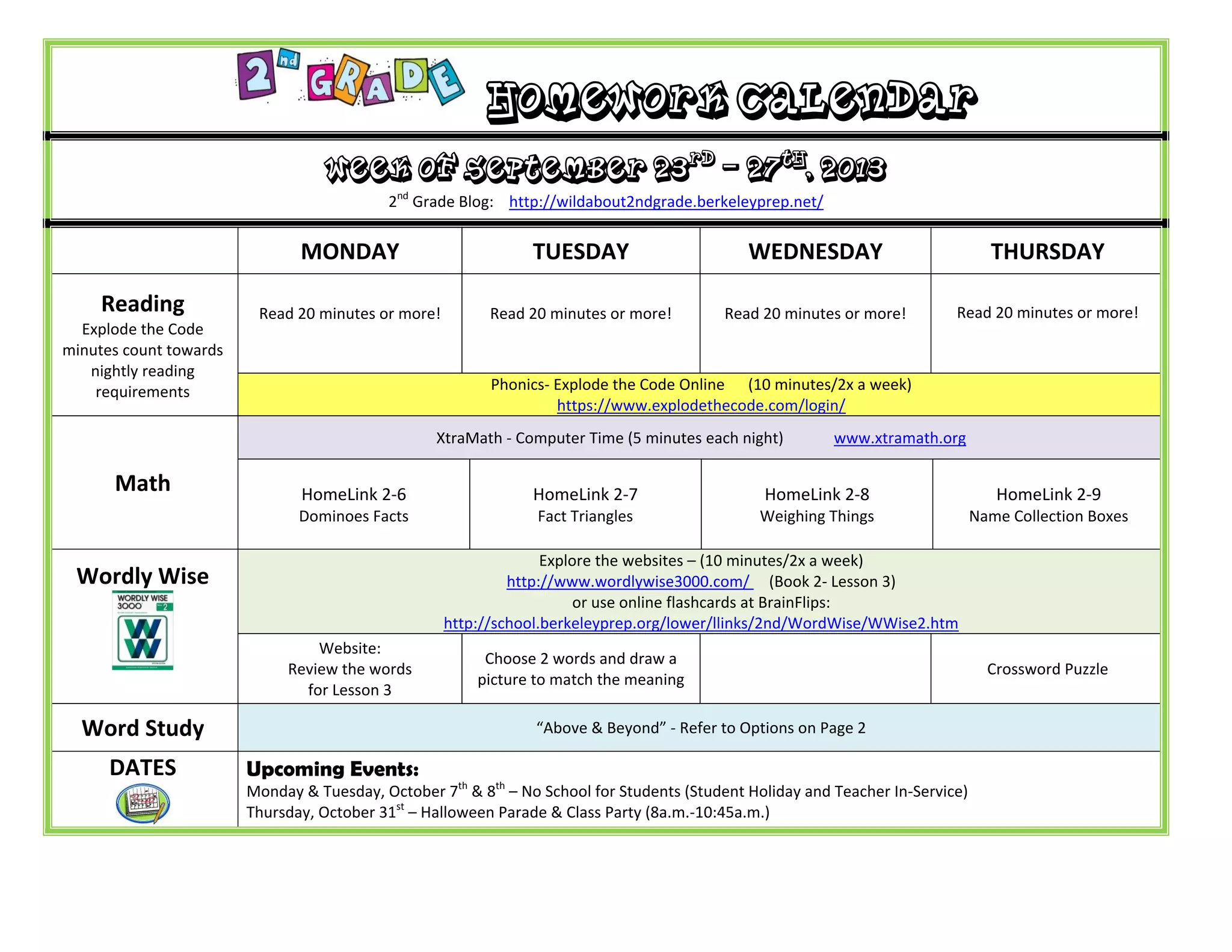 Week 6 2nd grade | PPT