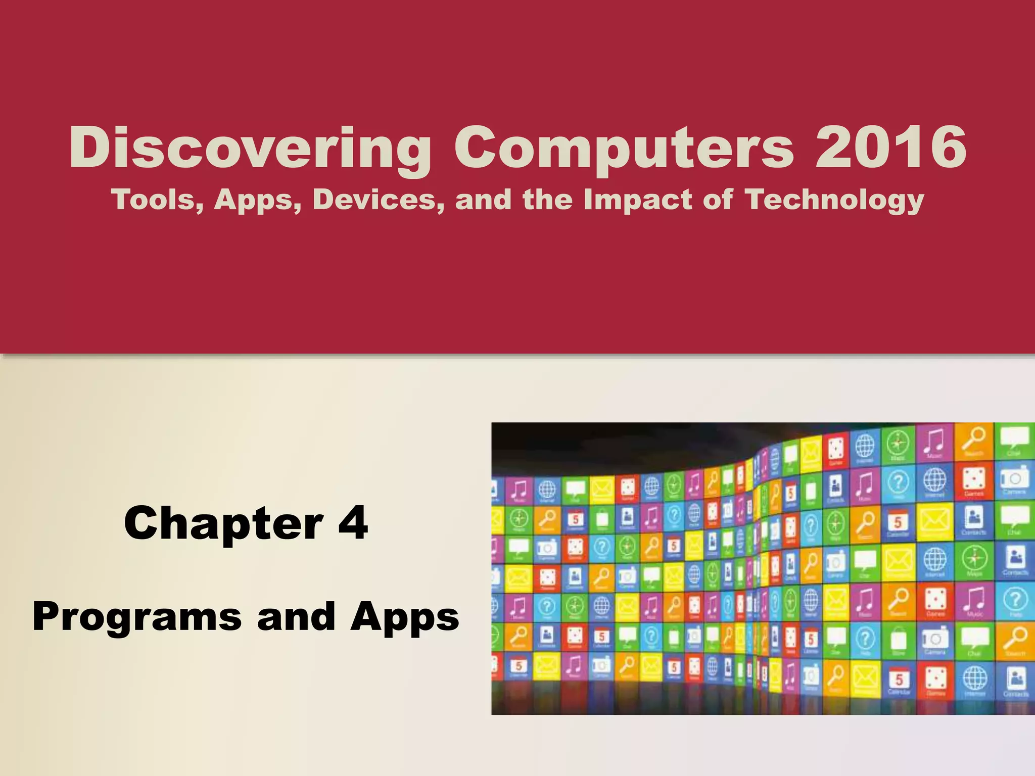 programs and apps | PPT