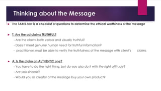 Week 6 advertising ethics | PDF | Advertising Industry | Industries