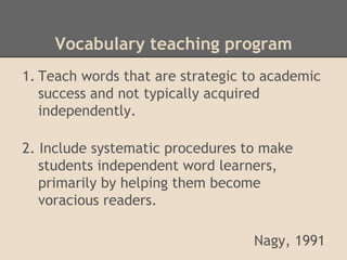 Reading and Vocabulary 1 | PPT