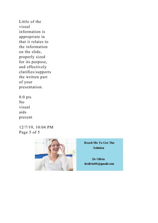 Week 6 Assignment PowerPoint PresentationDue Monday by 1.docx