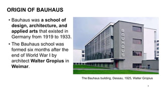 Bauhaus & International Style | PPTX