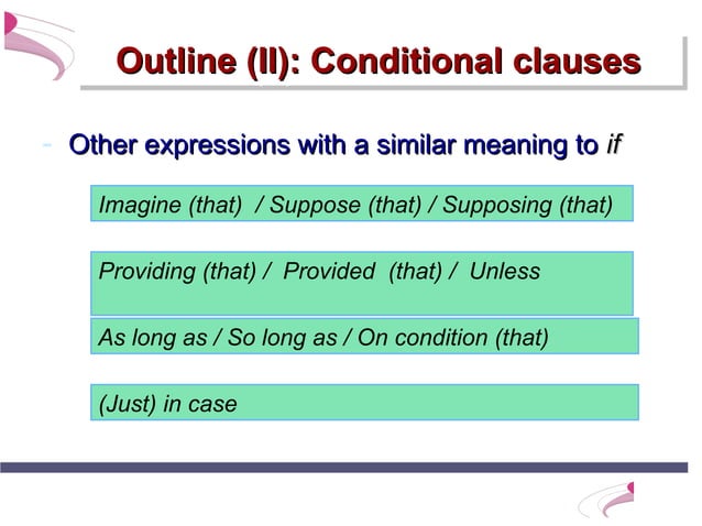 Week 6. Conditional Sentences POWER POINT | PPT