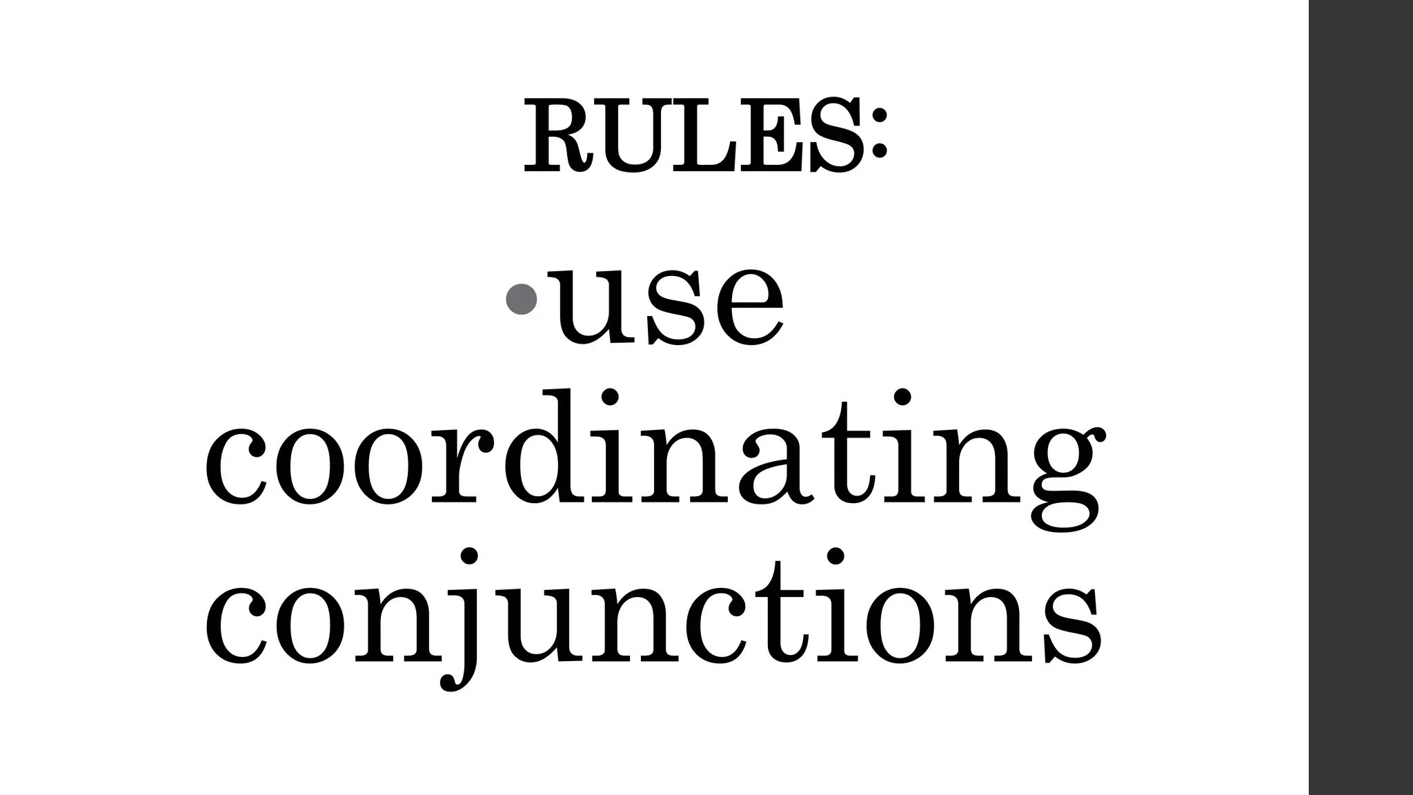 Parallel Structure of Words, Phrases and Clauses | PPTX