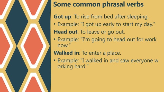 phrasal verbs used at work , lists with meaning and exercises .pptx