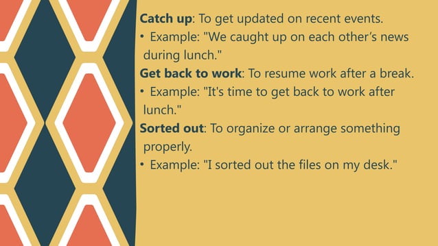 phrasal verbs used at work , lists with meaning and exercises .pptx