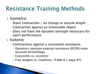 Week 6 developing muscular fitness | PPTX