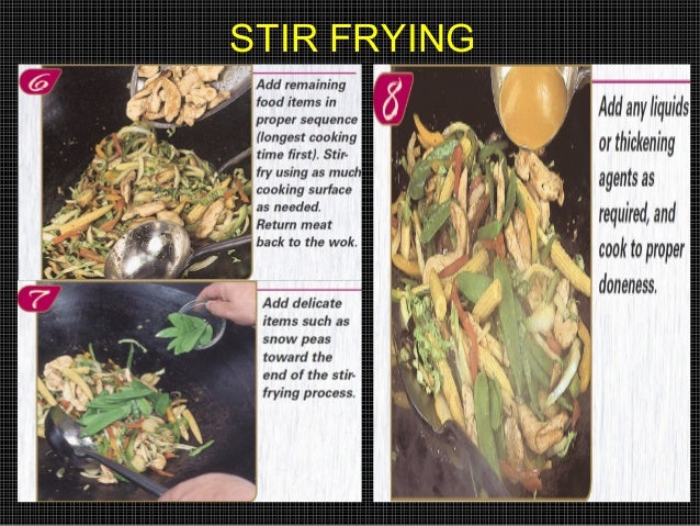 Dry heat cooking method