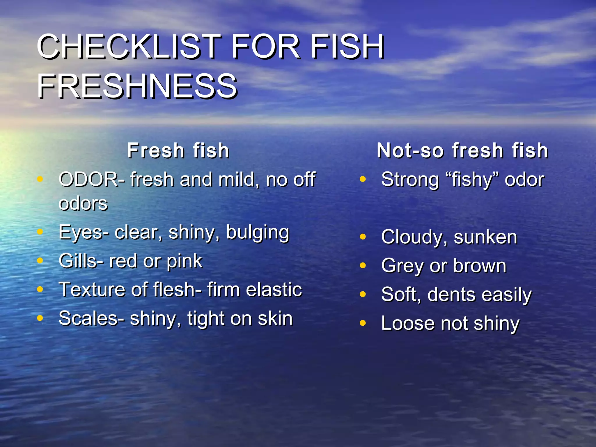 Fish and Shellfish | PPT