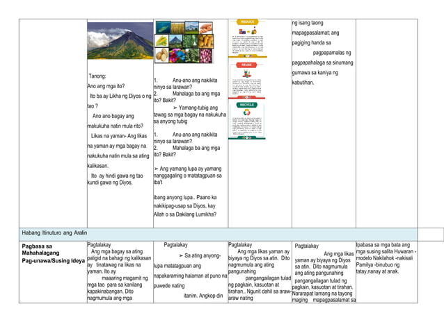 Grade 1 daily lesson log. week 6 day 1 to 5 GMRC | DOCX