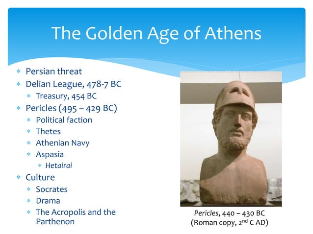 Weeks 6 and 7 (Classical and Hellenistic Greece) | PPT