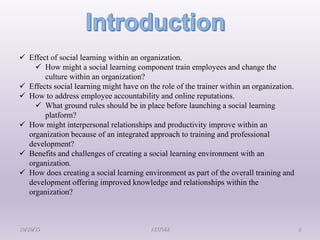 Week 6 individual integrated classroom | PPT