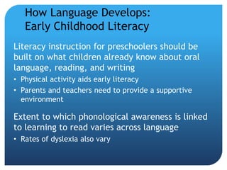 Week 6 Language Development | PPTX