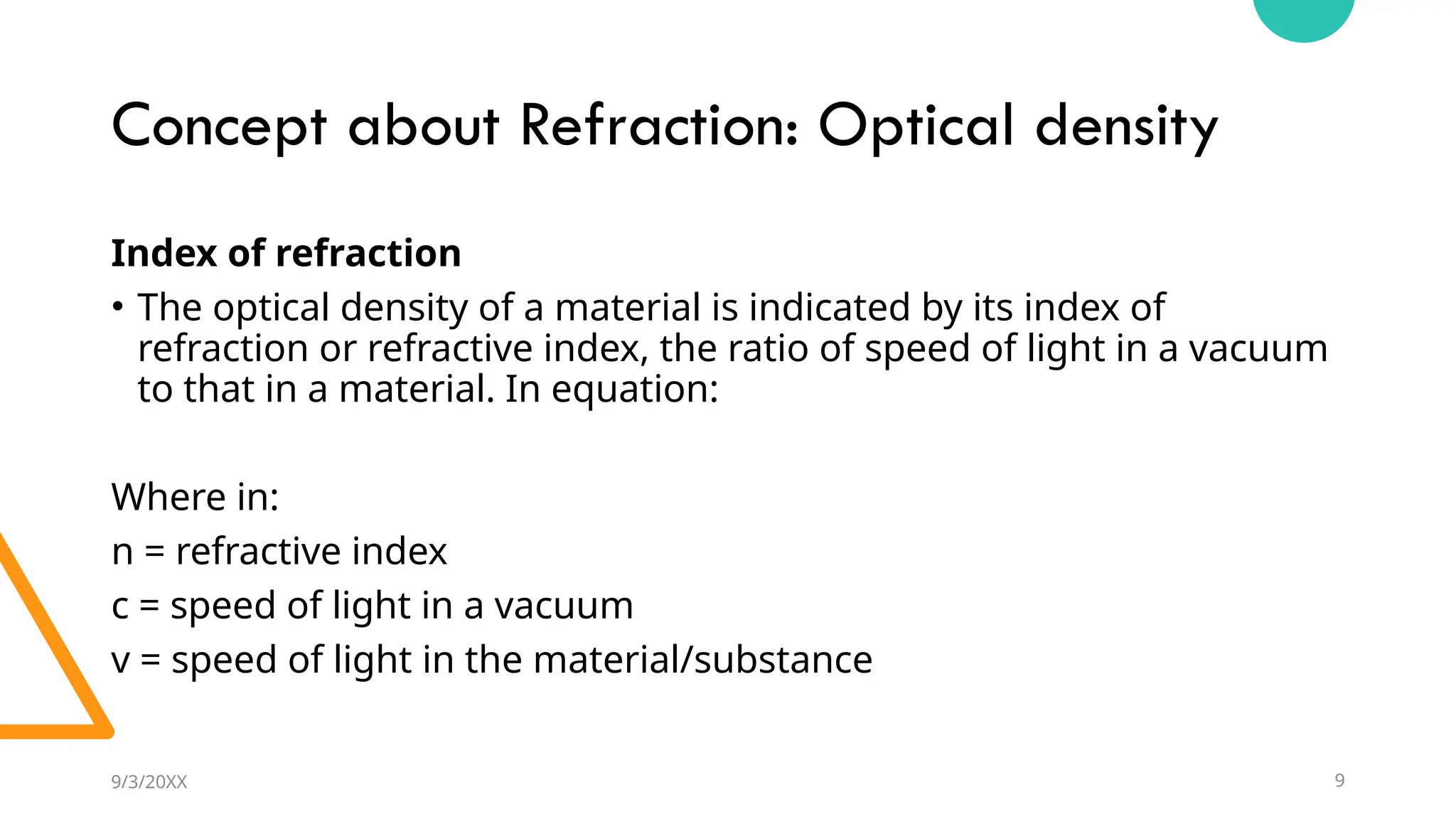 Law of refraction and lens magnification.pptx