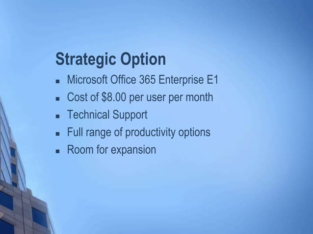 Week 6 microsoft office 365 project presentation | PPT